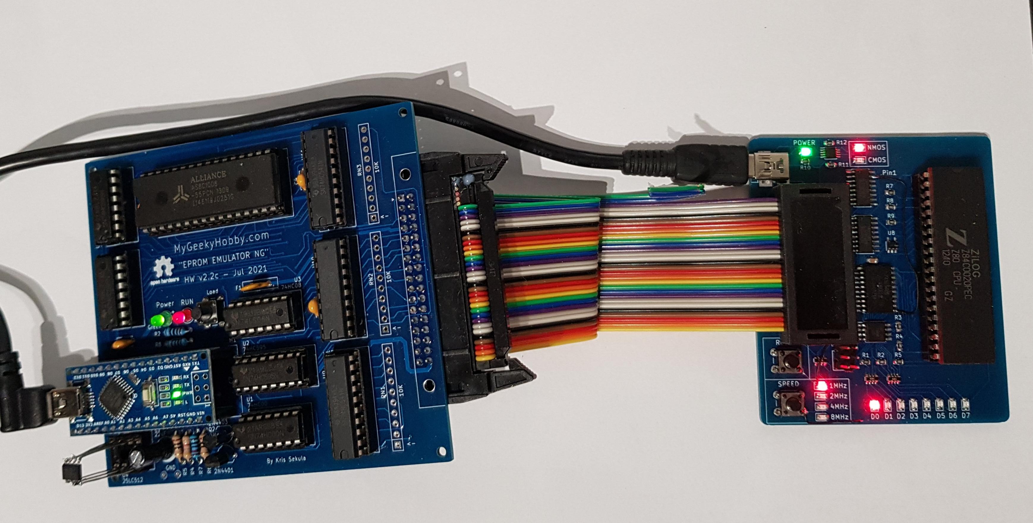 EPROM EMU NG – Use cases. – My Geeky Hobby